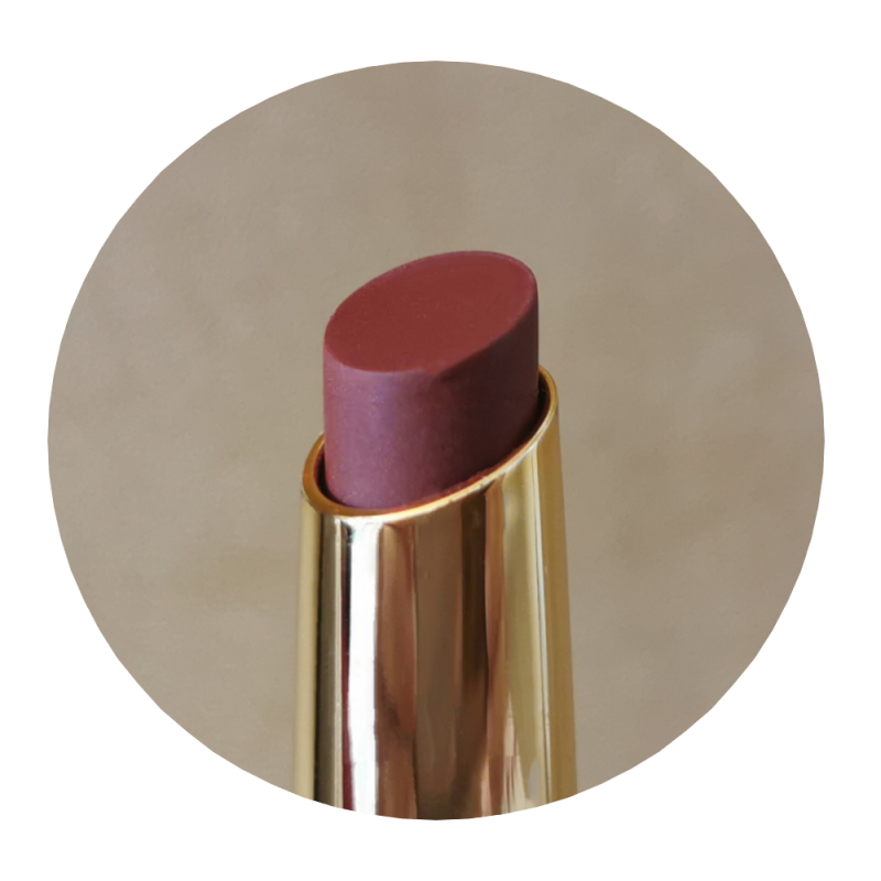 Rouge à lèvres naturel, teinte bordeaux, végan et éthique